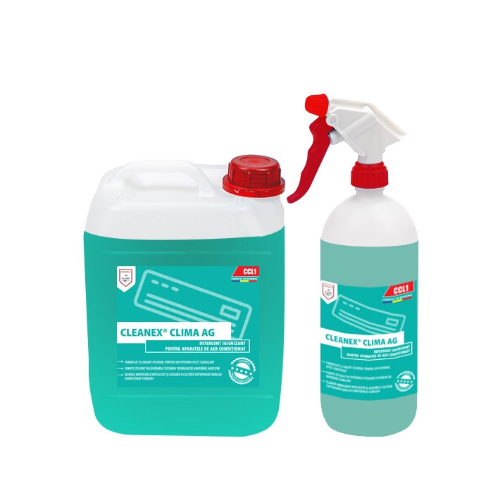 CLEANEX CLIMA Argint - Agent de curatare cu actiune igienizanta pentru ...