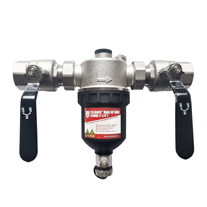 CLEANEX MAG HF MAX - 1 1/4" (35MM) - Filtru magnetic pentru instalatia ...