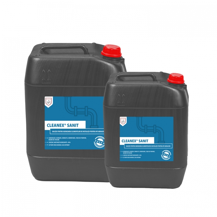 CLEANEX SANIT - Solutie dezinfectanta pentru instalatiile sanitare ...